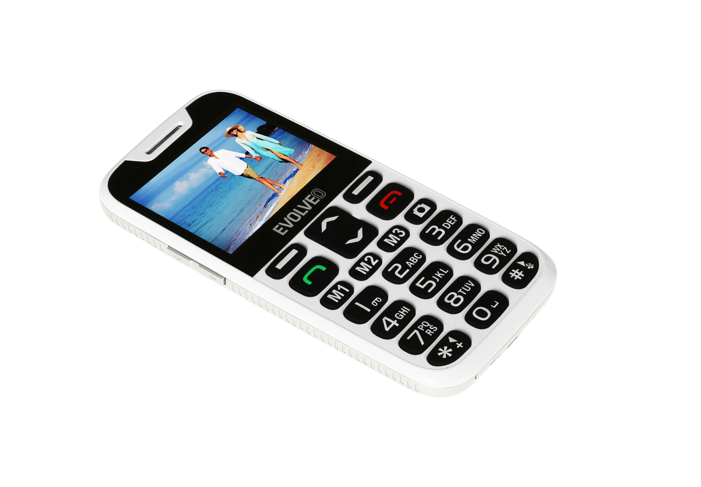EVOLVEO EasyPhone XD, a mobile phone for seniors with a charging stand ...